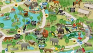 Tropics Trail Animal Habitats | Phoenix Zoo