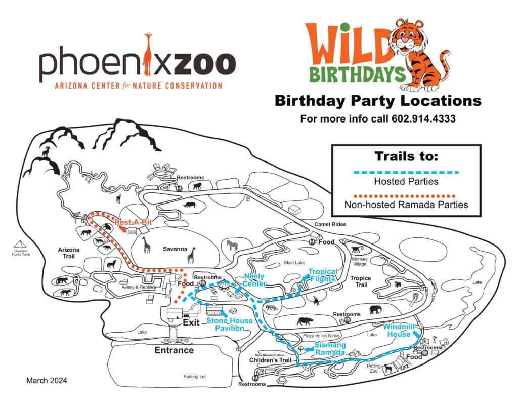 Wild Birthday Party Venues & Packages | Phoenix Zoo